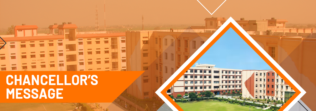 Chancellor's Message - Lingaya's Vidyapeeth